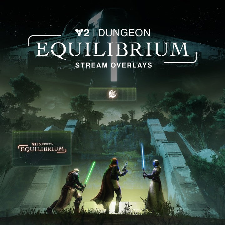 Destiny 2: Equilibrium Dungeon Stream Overlays | GETREKT