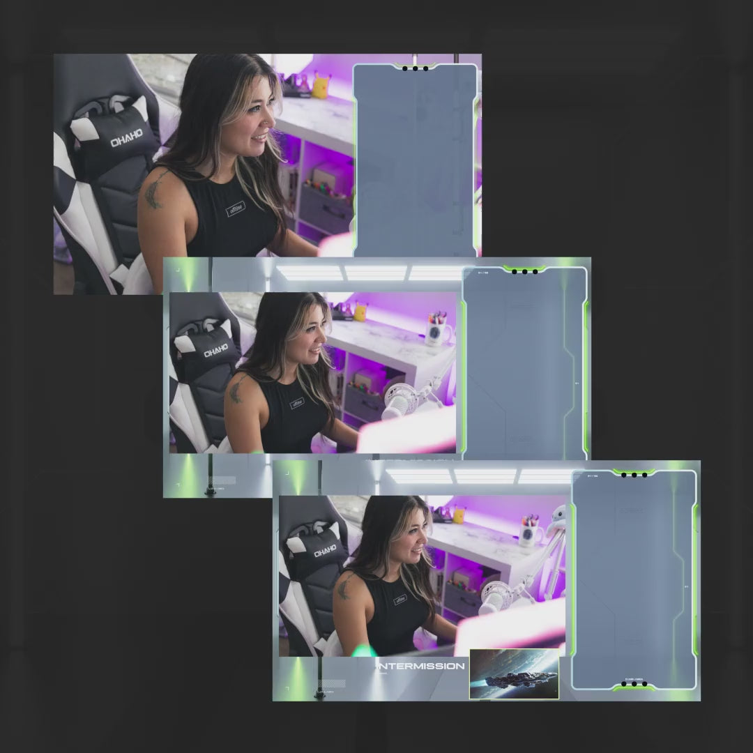 Apollo 3D Animated Stream Overlays Package for Twitch & OBS
