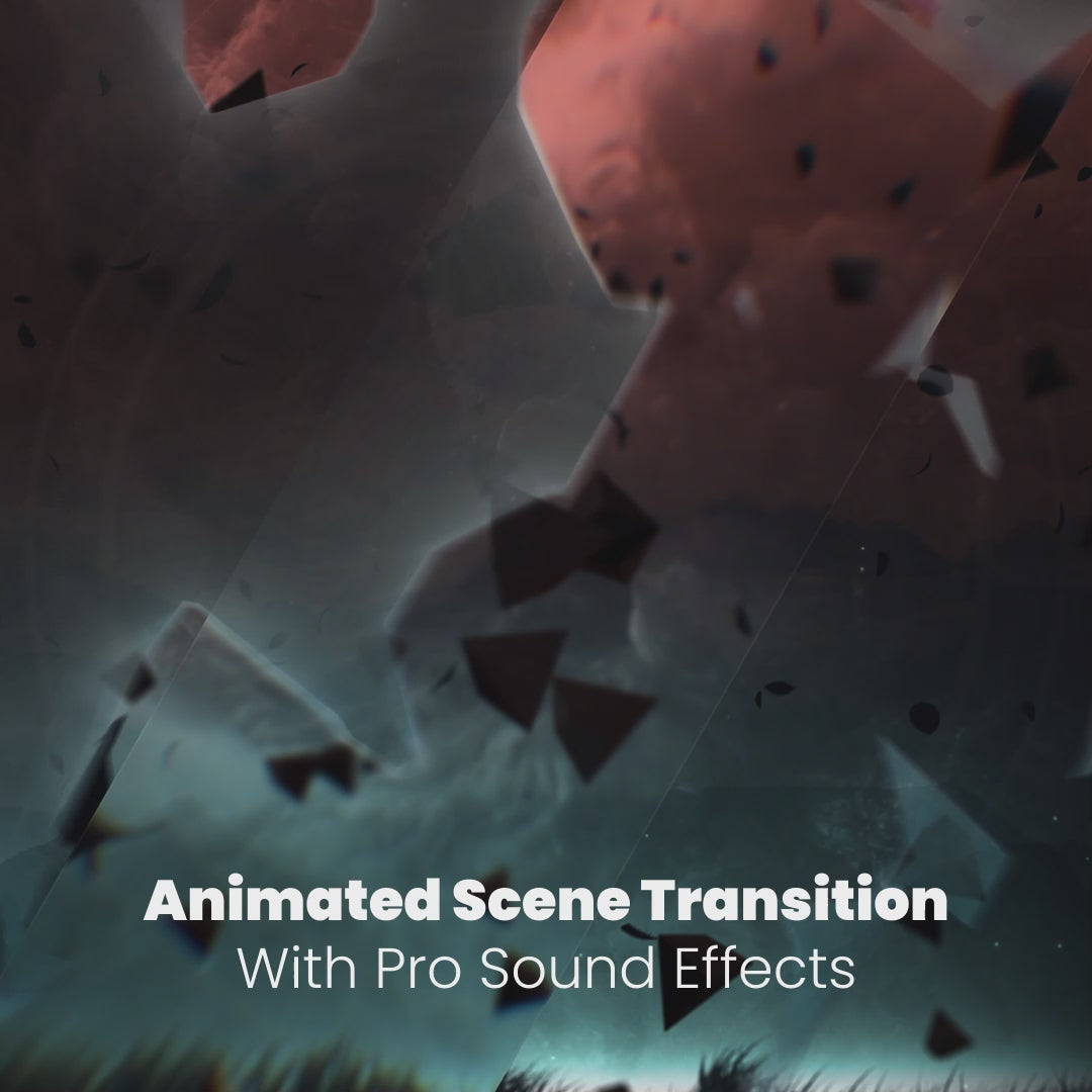 Shape Animated Stream Overlays Package for Twitch & OBS