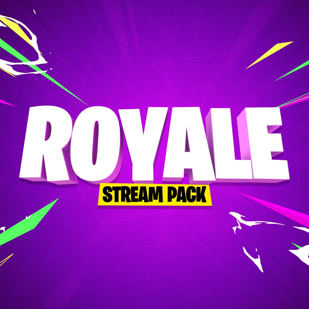 Royale Stream Overlays Package for Twitch, OBS & Streamlabs