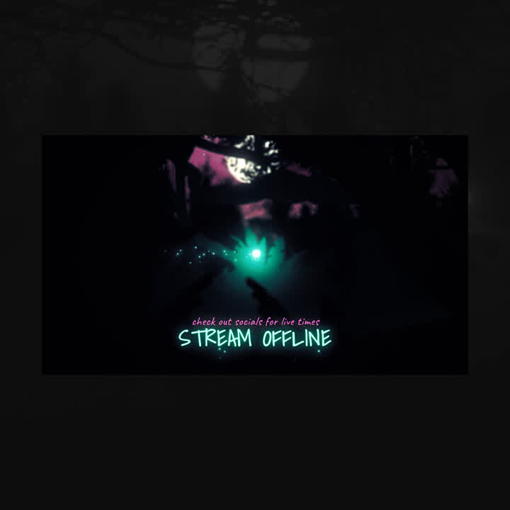 Night Forest Stream Overlays Package for Twitch & OBS