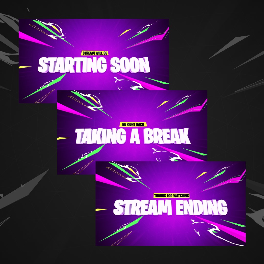 Royale Stream Overlays Package for Twitch, OBS & Streamlabs