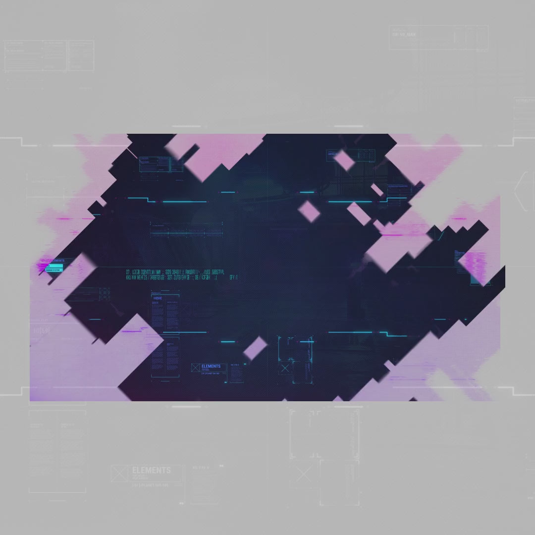 Cyberpunk Animated Stream Overlays Package for Twitch & OBS