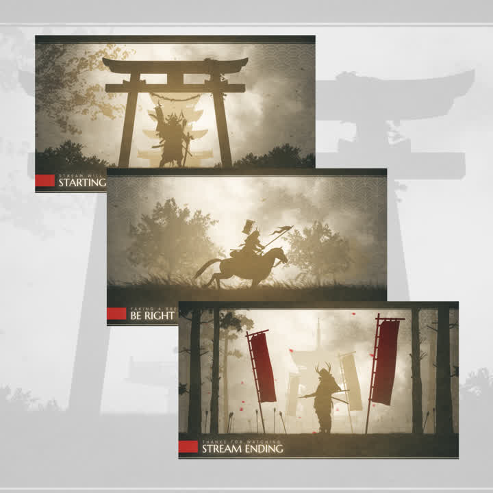 Shogun Animated Scenes for Twitch, OBS & Streamlabs
