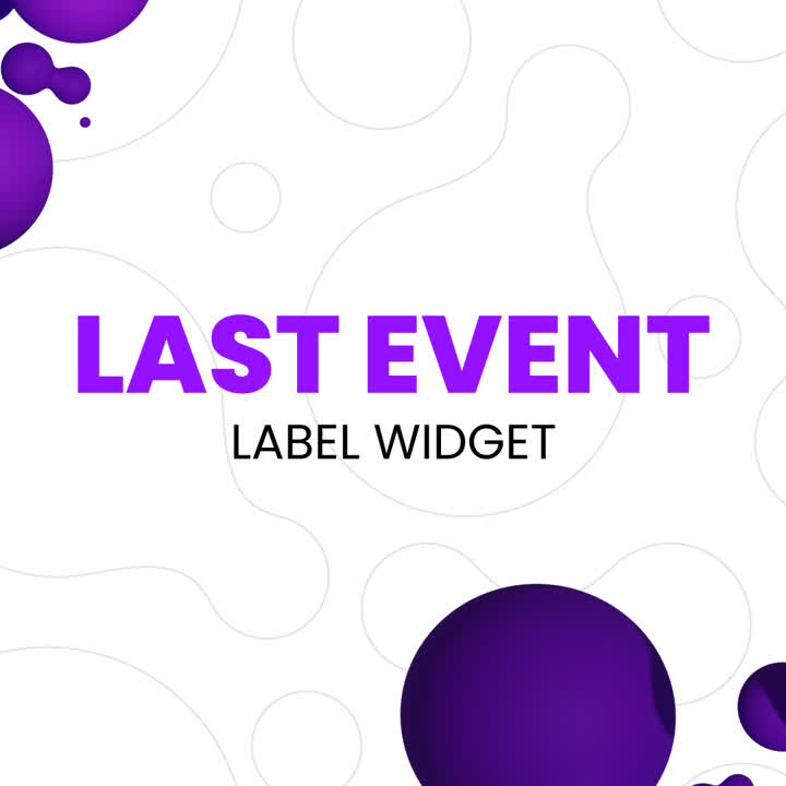 Free Last Event Label StreamElements Widget for Twitch & OBS