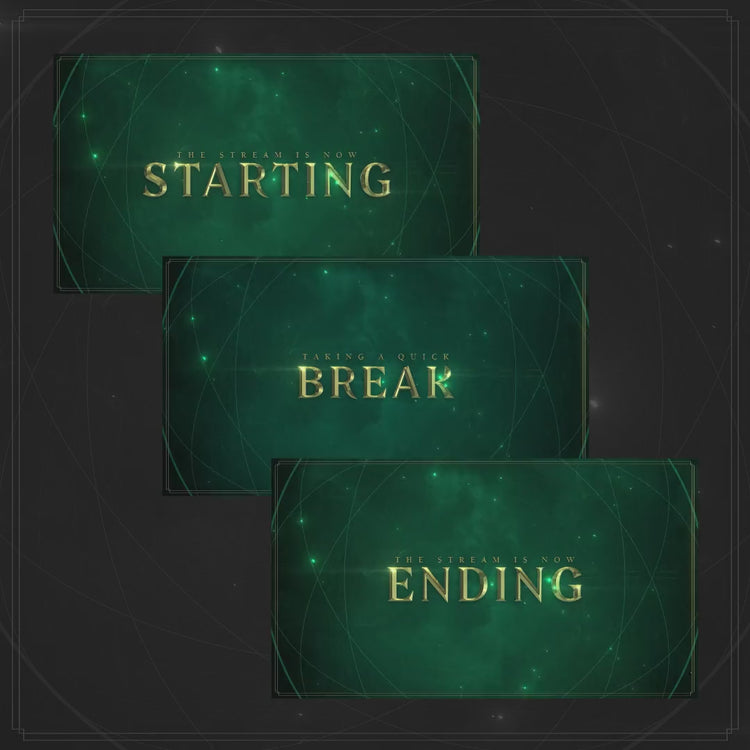Spellbound 3D Animated Stream Overlays Package | GETREKT