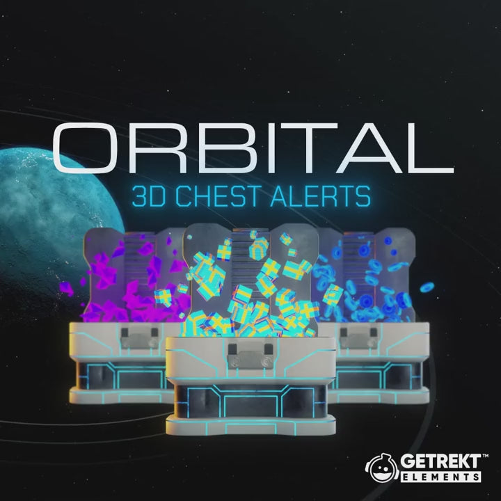 Orbital Stream Overlays Bundle for Twitch, OBS & Streamlabs