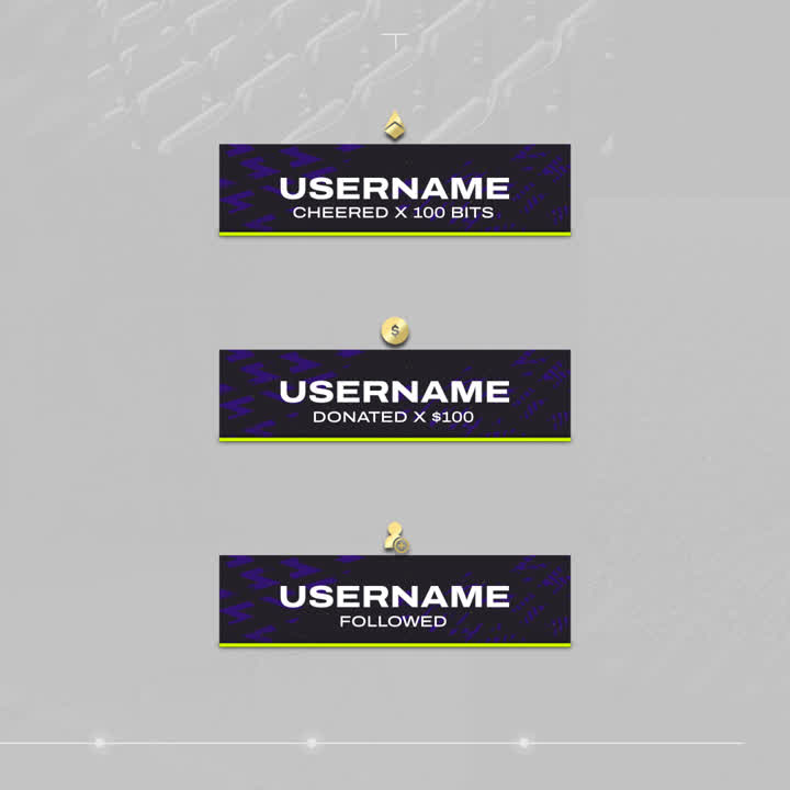 Striker Stream Overlays Package for Twitch, OBS & Streamlabs